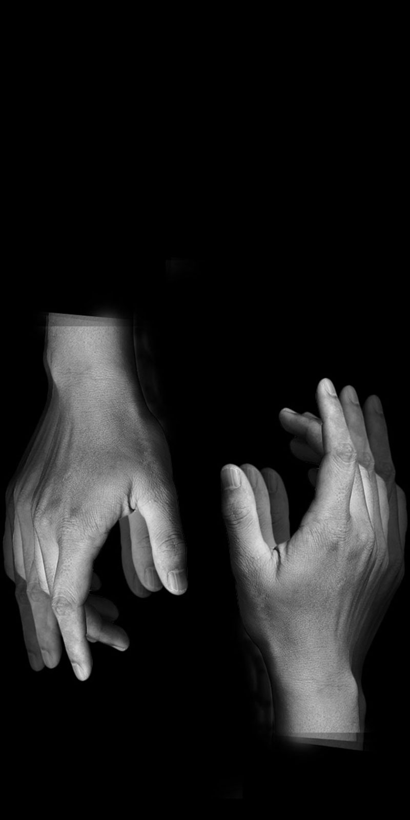 Glitch hand - Froufrou Paris